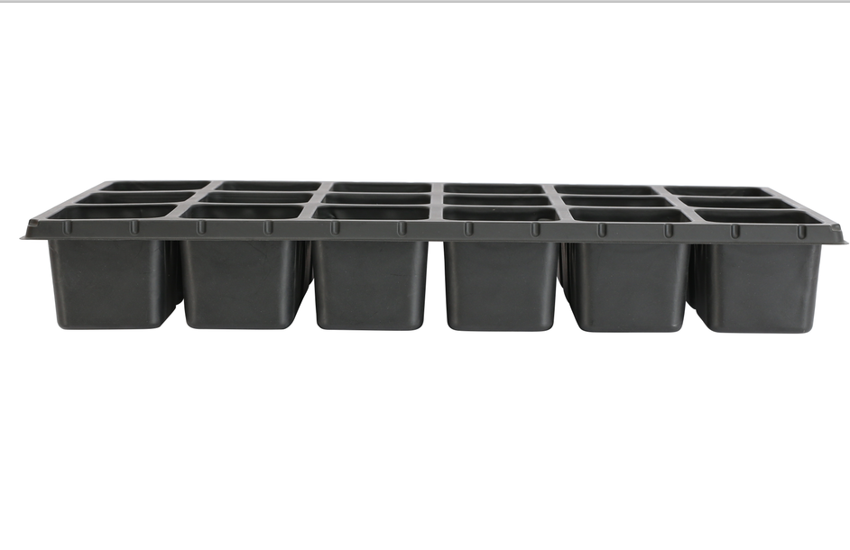 18 Cells Hight Quality Seed PlasticTray 3*6 Cells Plastic Seed Start ...